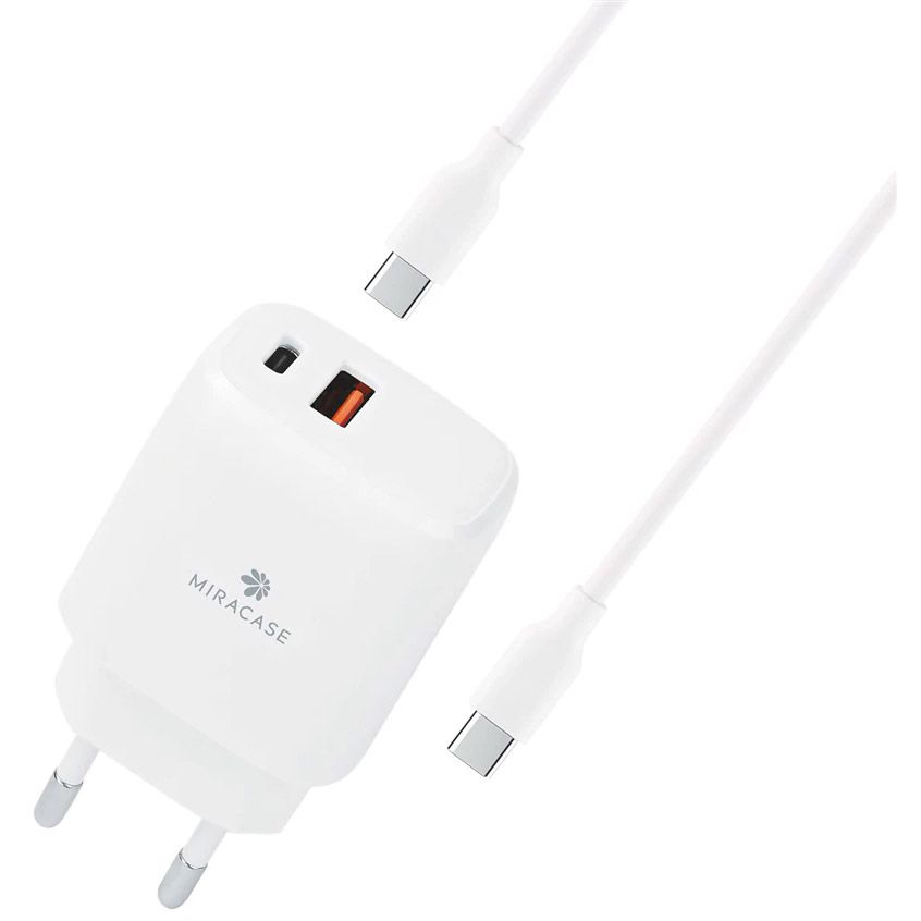 מטען קיר Miracase 18W+20W | להנחה חפשו בגוגל הקופונים הסודיים של דומינטור