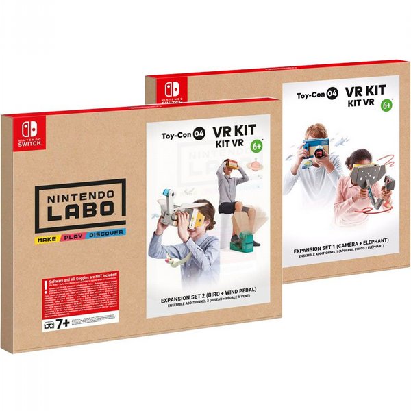 עודפים! Nintendo Labo VR Exp Pack 1+2 | להנחה חפשו בגוגל הקופונים ...