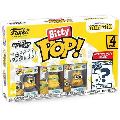 סט בובות פופ קטנות - Bitty Pop Minions 1 | להנחה חפשו בגוגל הקופונים ...