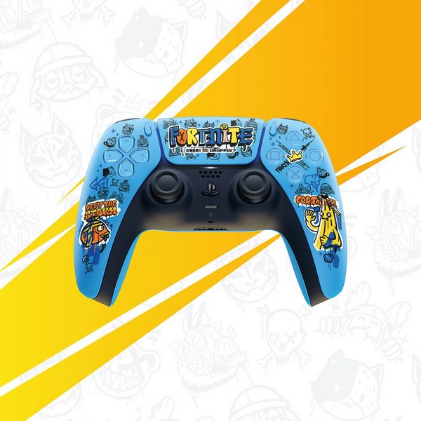 שלט פורטנייט מקורי מהדורה מוגבלת PS5 DualSense Controller Fortnite ...