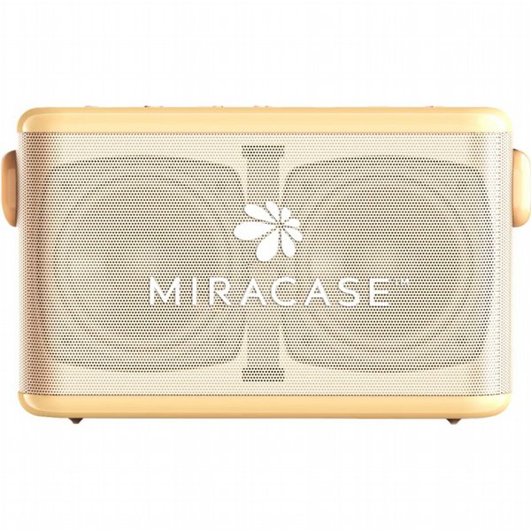 רמקול נייד כולל 2 מיקרופונים Miracase MBTS880 כתום | להנחה חפשו בגוגל הקופונים הסודיים של דומינטור