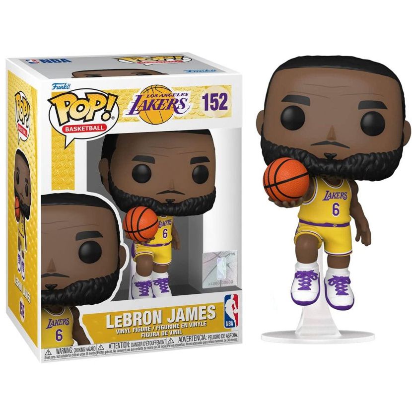 בובת פופ - NBA LA Lakers LeBron James 152 | להנחה חפשו בגוגל הקופונים ...