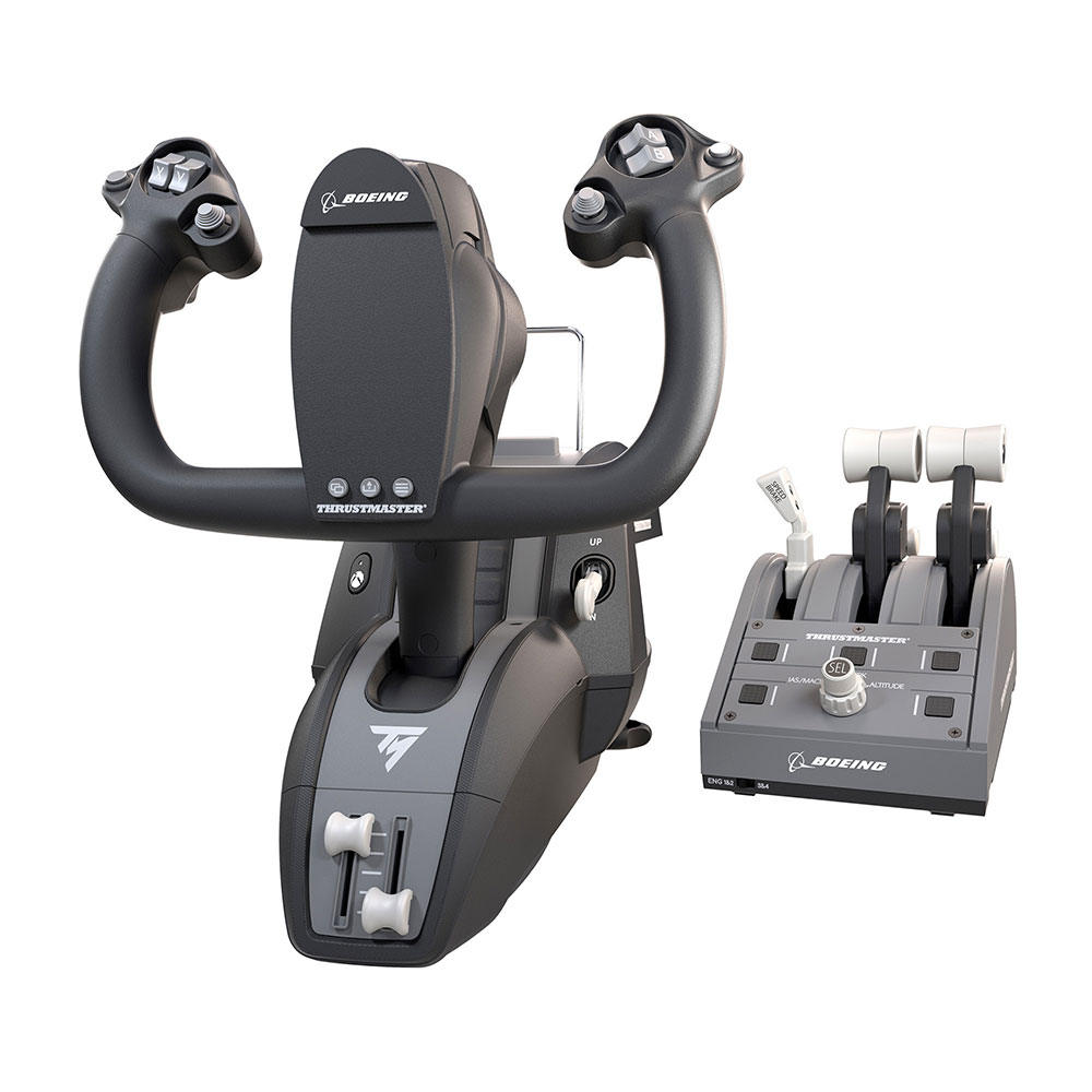 ג'ויסטיק ומצערת Thrustmaster TCA Yoke Pack Boeing Edition | להנחה חפשו ...