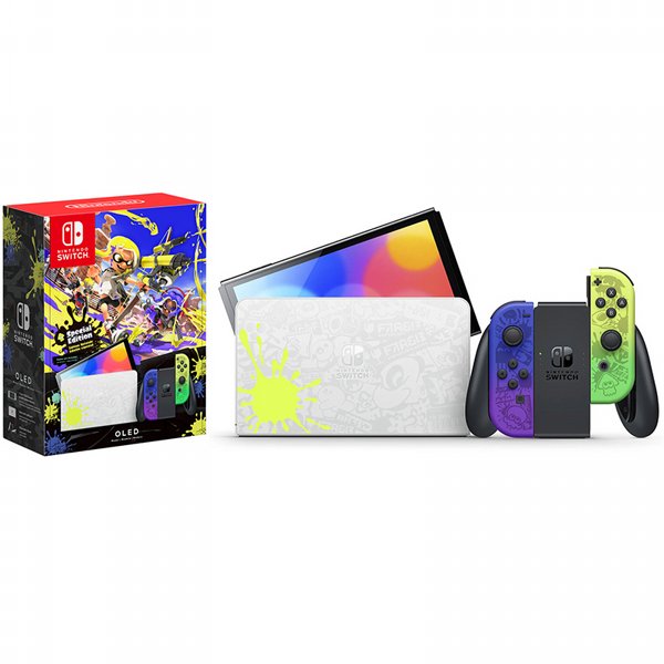Nintendo Switch OLED מהדורה מוגבלת Splatoon 3 - יבואן רשמי נינטנדו ישראל
