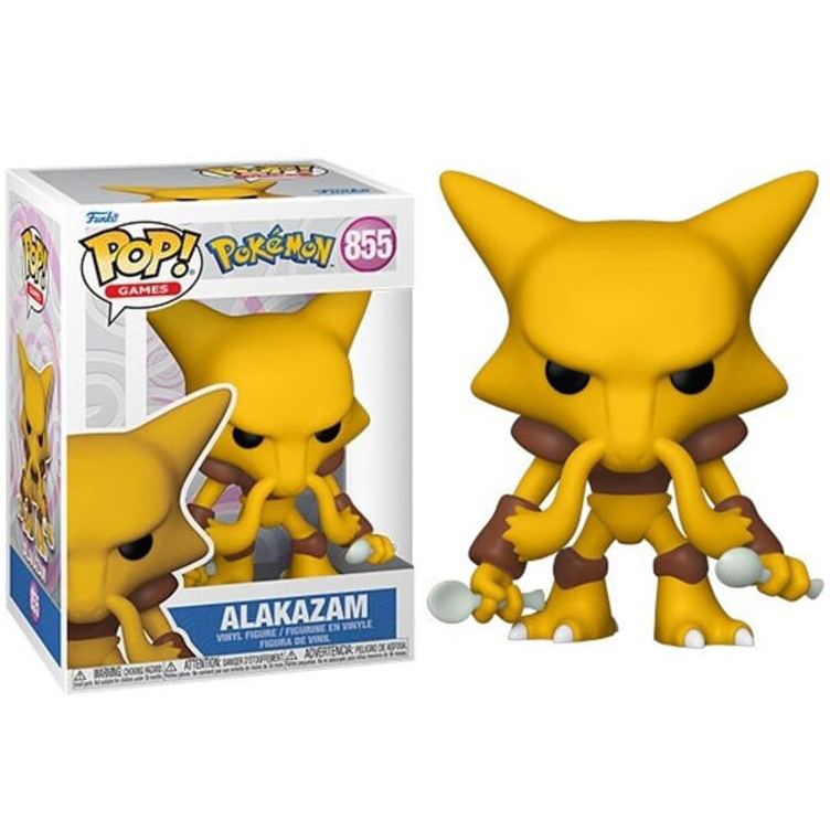 בובת פופ - Pokemon Alakazam 855 | להנחה חפשו בגוגל הקופונים הסודיים של ...